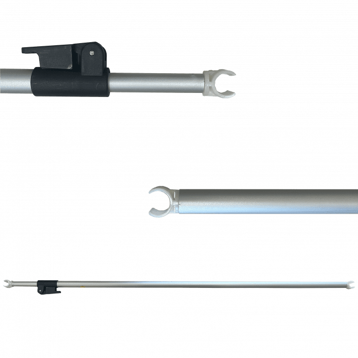 Pole With C-Clamp Both Ends - Stoney Creek Campers